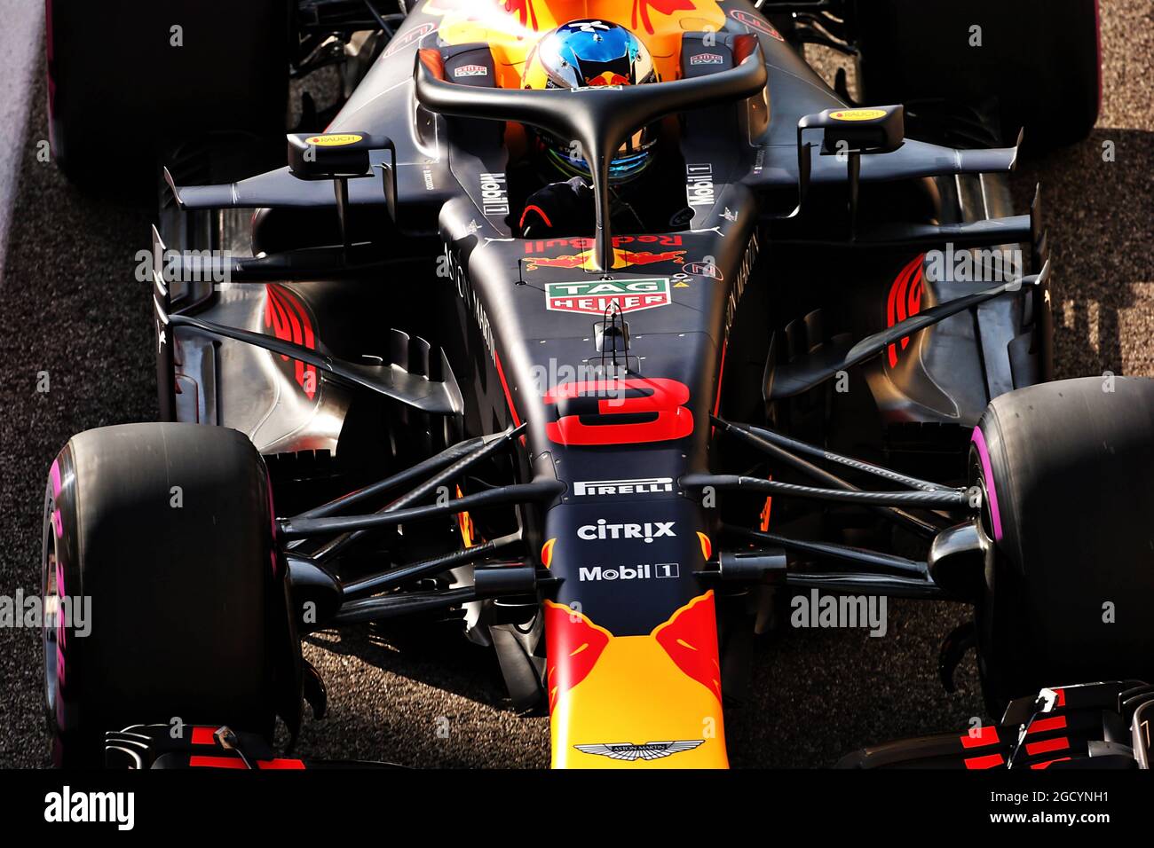 Daniel Ricciardo (AUS) Red Bull Racing RB14. Abu Dhabi Grand Prix ...