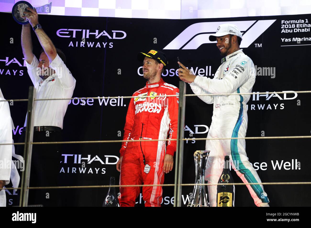 Mercedes amg f1 communications manager hi-res stock photography and ...