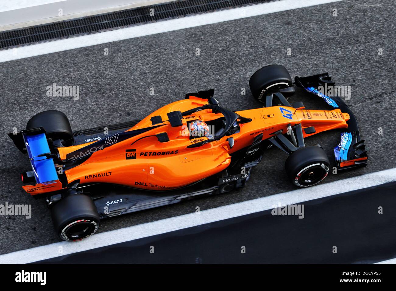 Lando Norris (GBR) McLaren MCL33 Test Driver. Formula One Testing ...