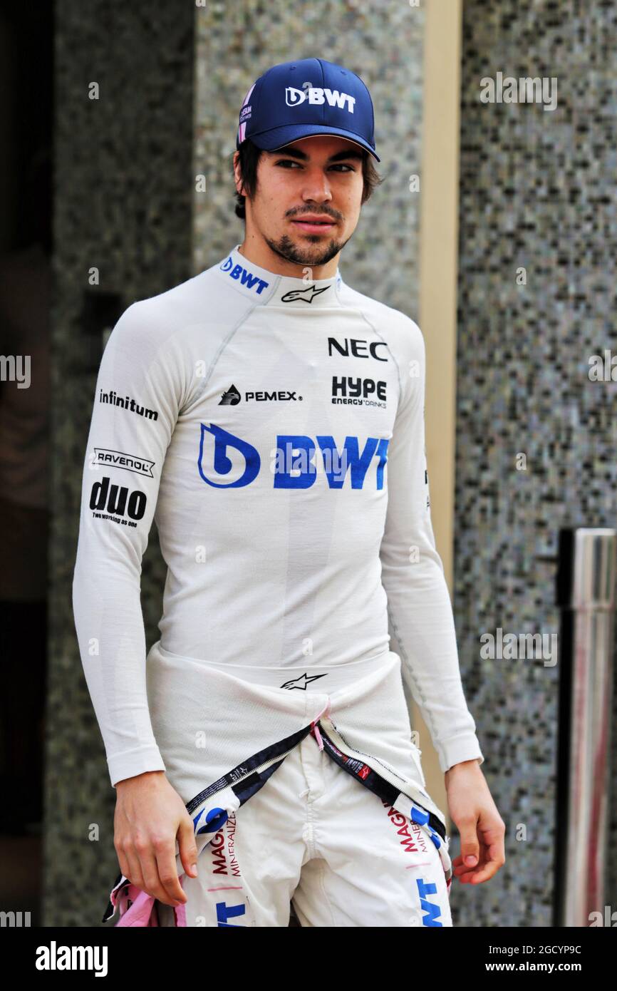 Lance Stroll (CDN) Racing Point Force India F1 Team. Formula One ...