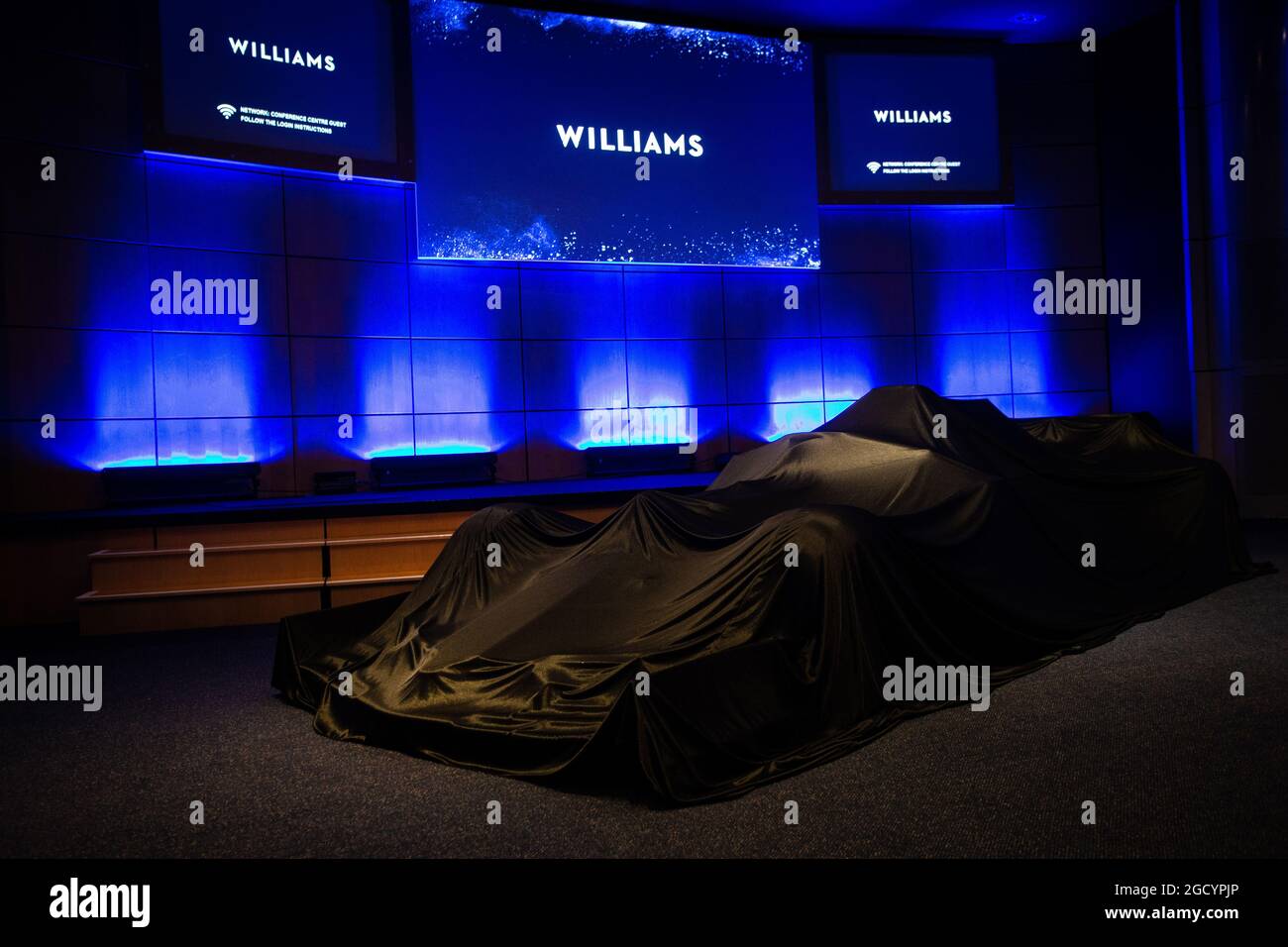 The Williams Racing 2019 livery is unveiled. Williams Racing Livery ...