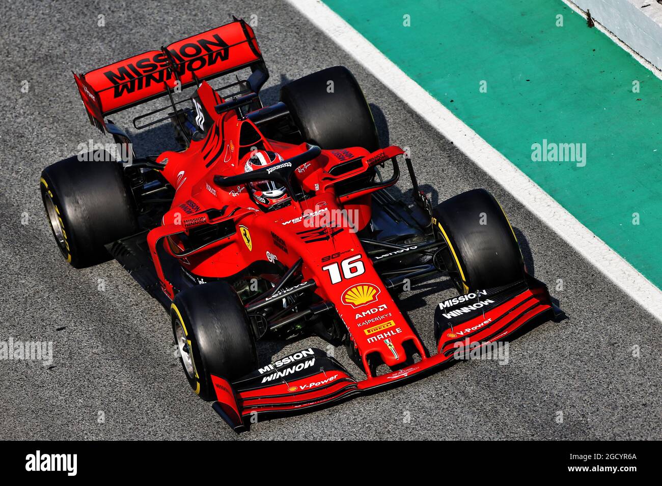 Charles Leclerc (MON) Ferrari SF90. Formula One Testing, Day 2, Tuesday ...