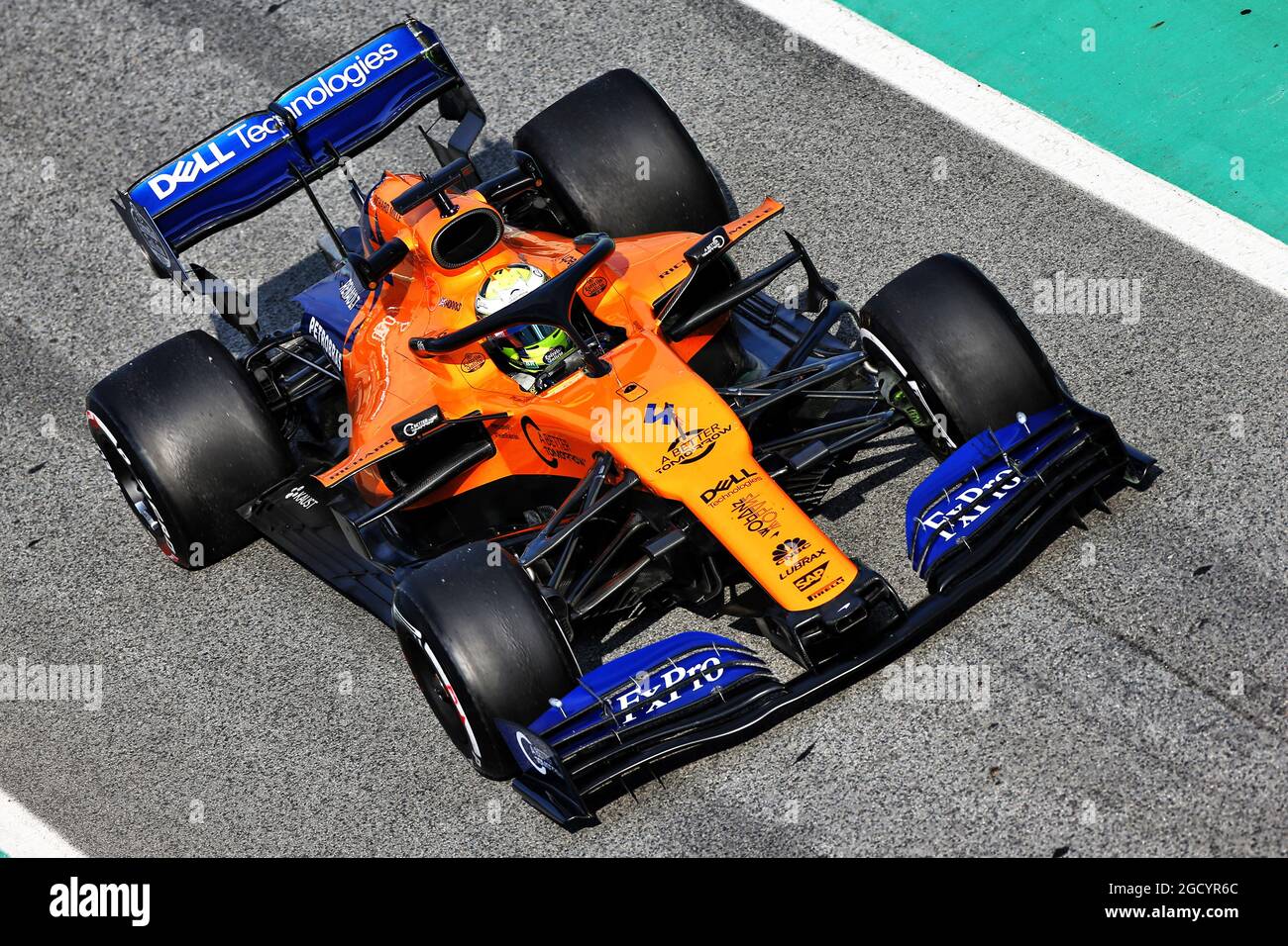 Lando Norris (GBR) McLaren MCL34. Formula One Testing, Day 2, Tuesday ...