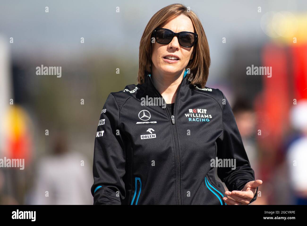 Claire Williams (GBR) Williams Racing Deputy Team Principal. Formula ...