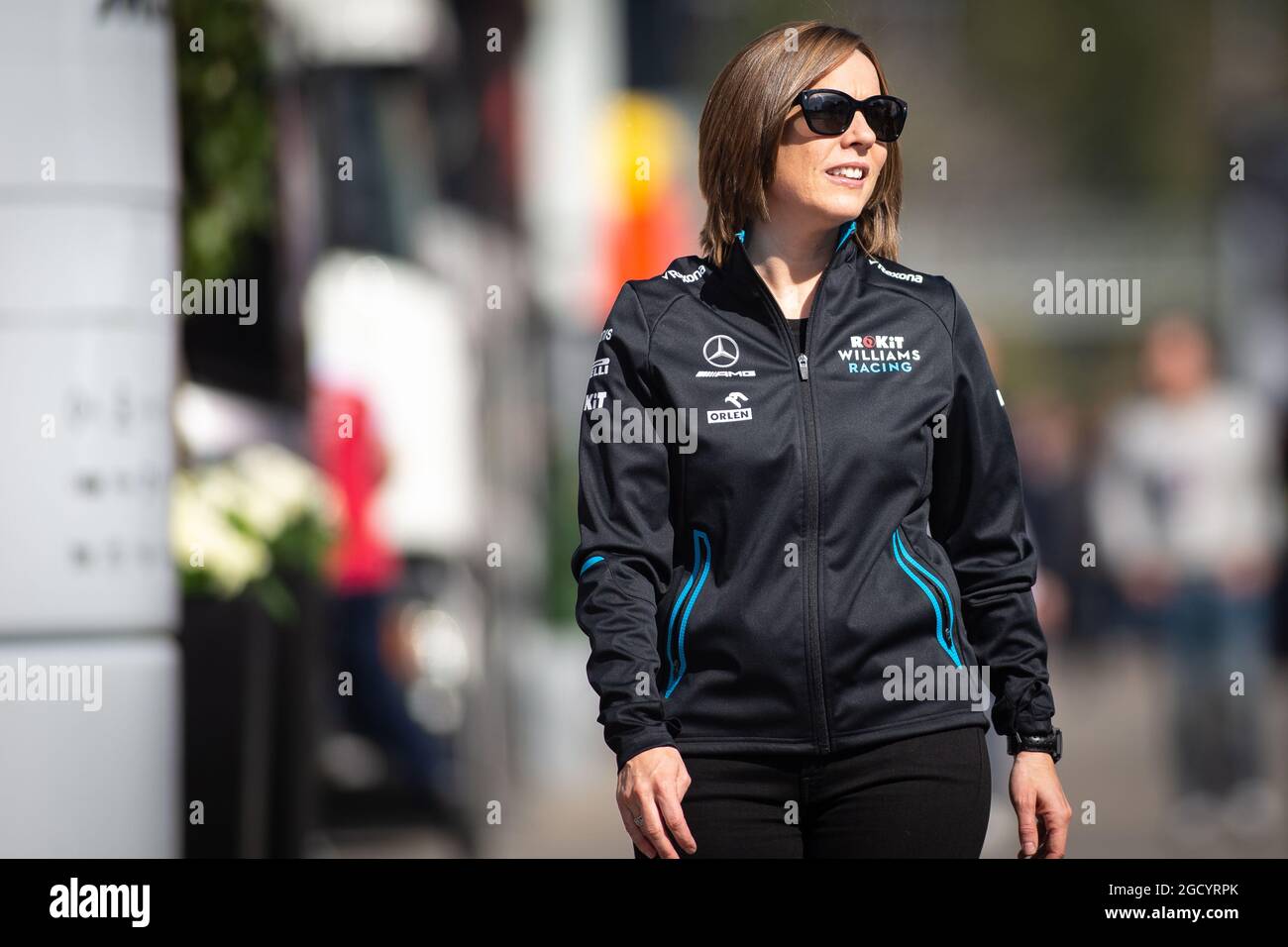 Claire Williams (GBR) Williams Racing Deputy Team Principal. Formula ...