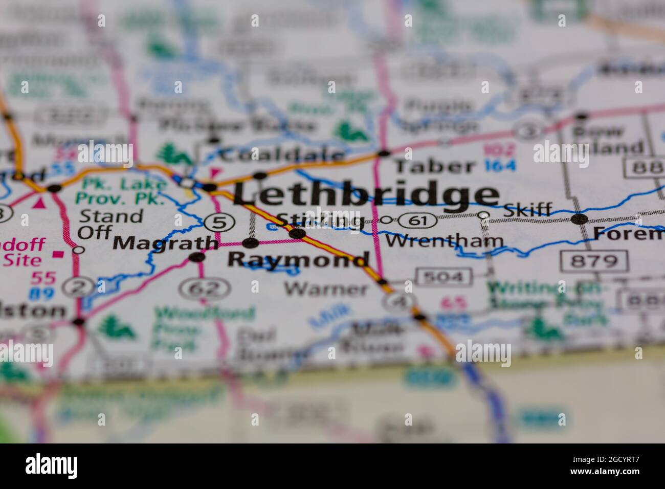 Stirling on a map hi-res stock photography and images - Alamy