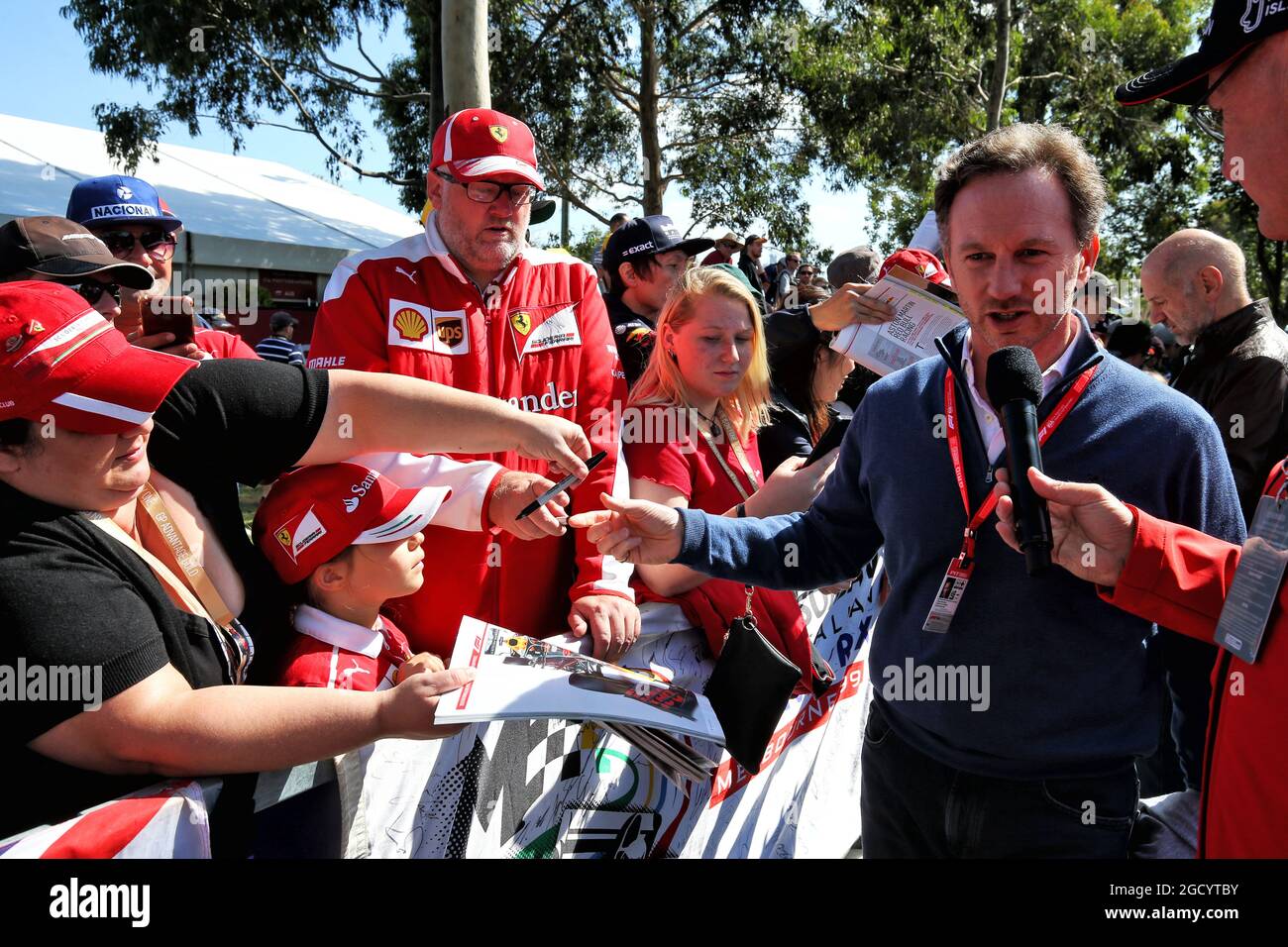 Red bull racing team principal fans hi-res stock photography and images - Alamy