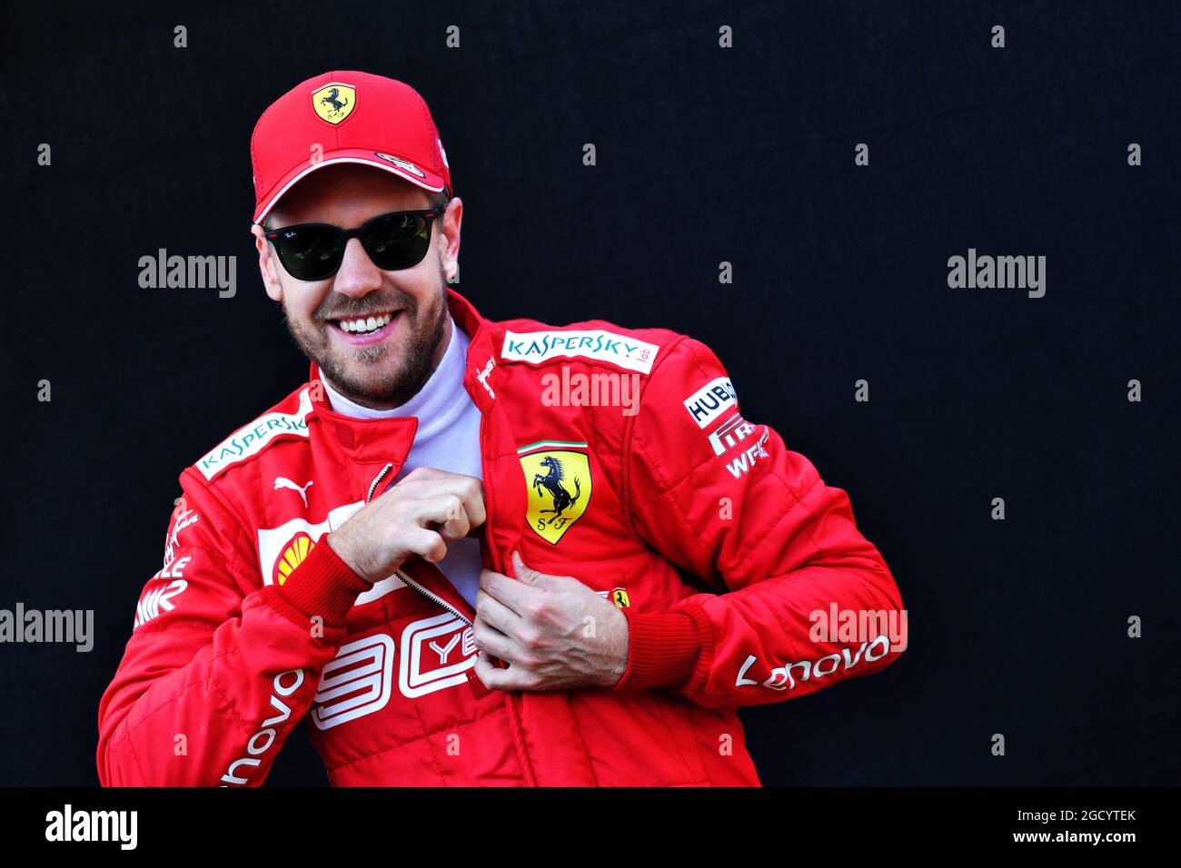Sebastian Vettel (GER) Ferrari. Australian Grand Prix, Thursday 14th ...