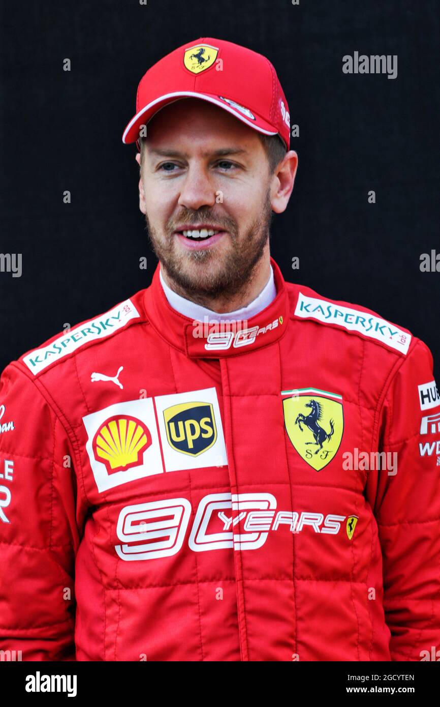 Sebastian Vettel (GER) Ferrari. Australian Grand Prix, Thursday 14th ...