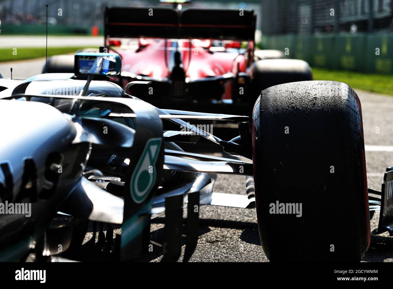 Mercedes amg f1 w10 front suspension hi-res stock photography and ...