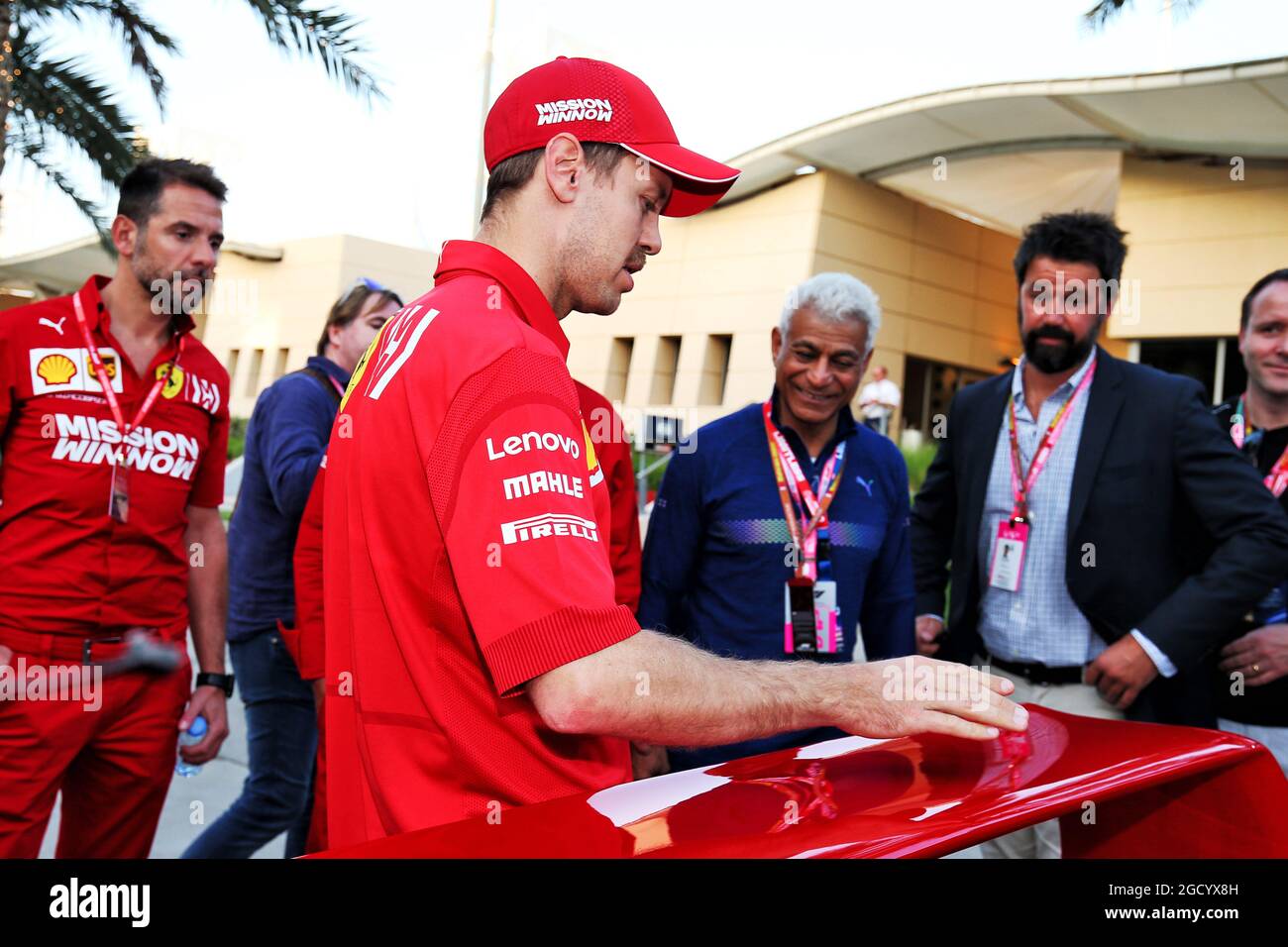Sebastian Vettel (GER) Ferrari. Bahrain Grand Prix, Friday 29th March ...