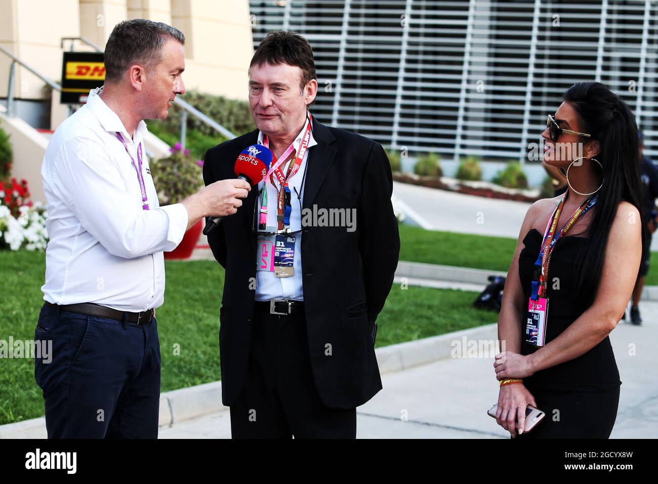 Sky f1 reporter jimmy white hi-res stock photography and images - Alamy