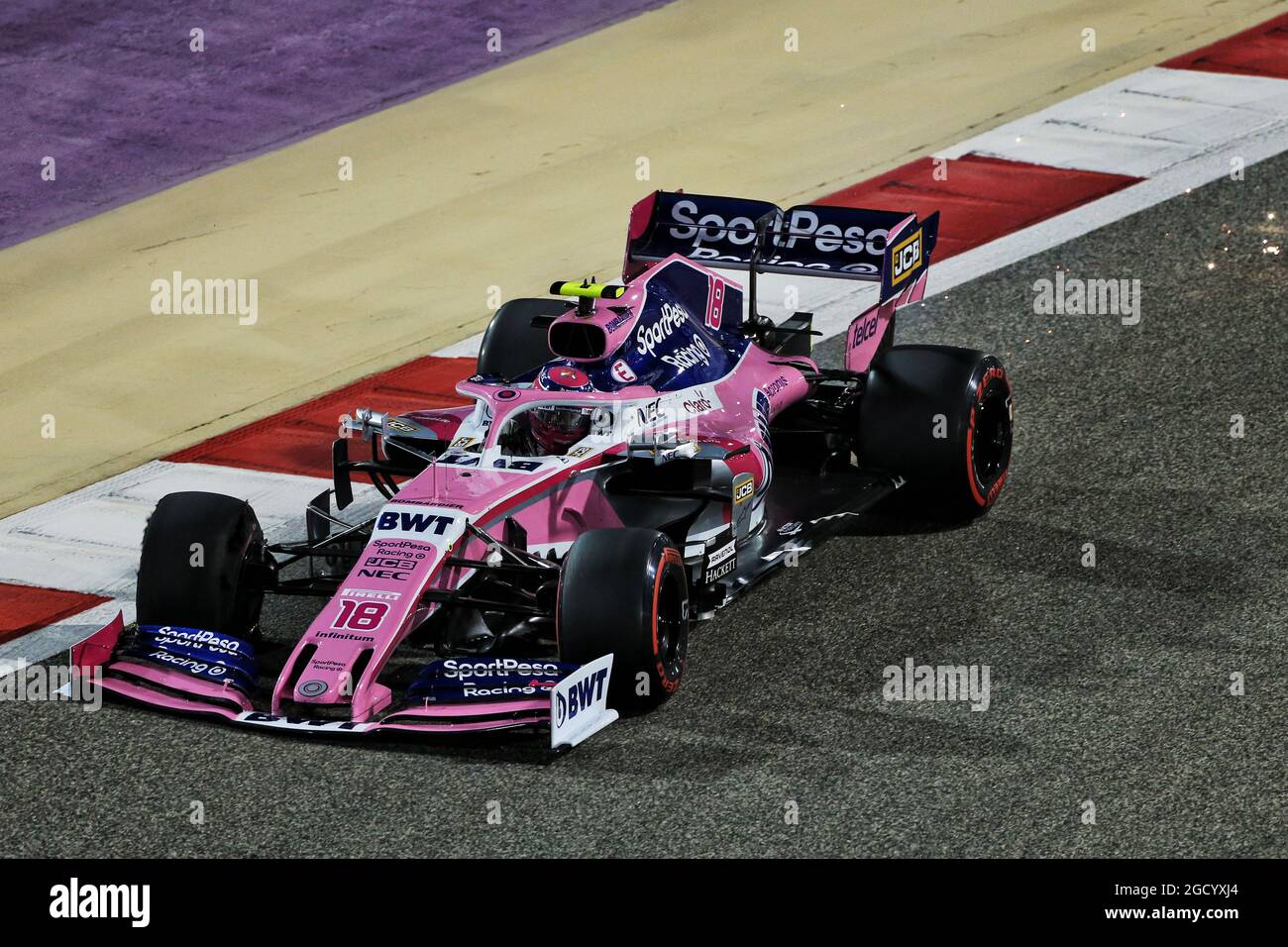 Racing point f1 team rp19 front wing detail hi-res stock photography ...
