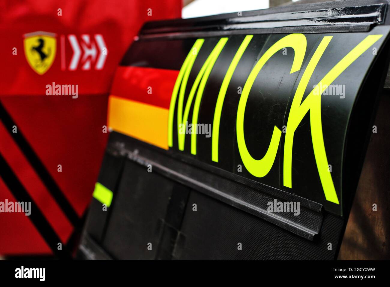 Pit board for mick schumacher hi-res stock photography and images - Alamy