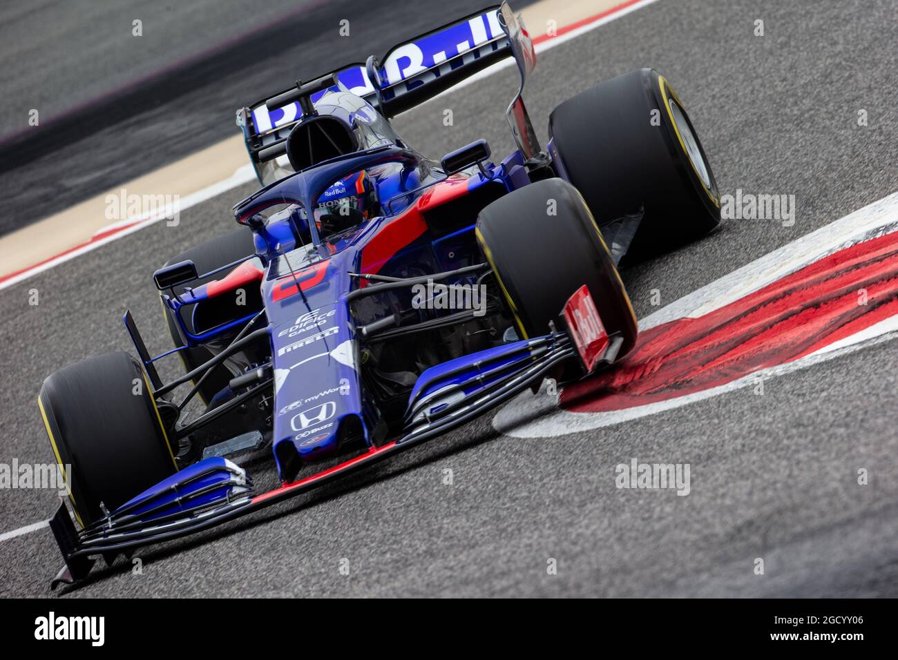 Alexander Albon (THA) Scuderia Toro Rosso STR14. Formula One Testing ...