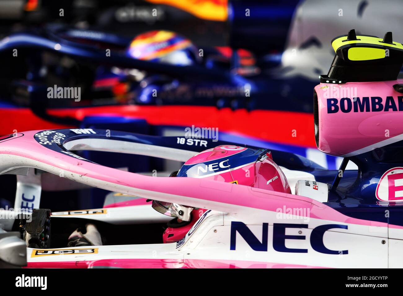 Racing point f1 team rp19 in parc ferme hi-res stock photography and ...