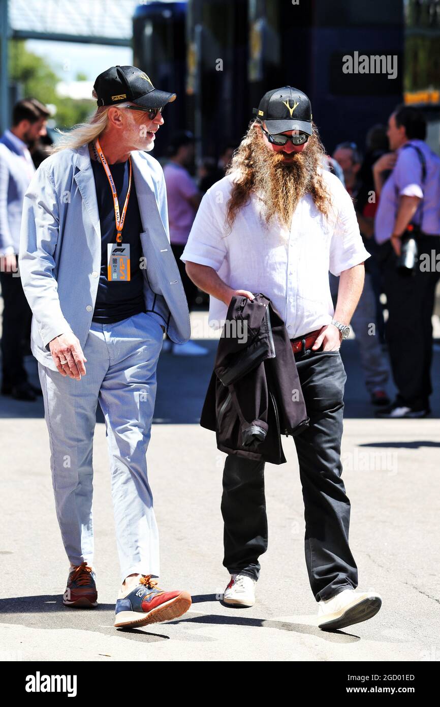 William Storey (GBR) Rich Energy CEO (Right). Spanish Grand Prix ...