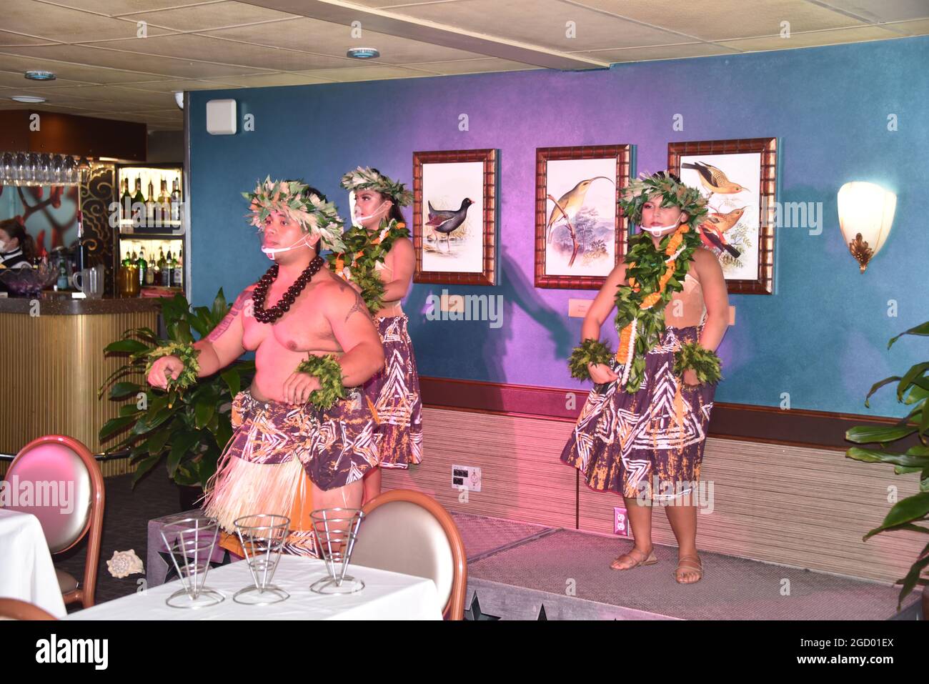 Oahu, HI. U.S.A. 6/7/2021. Star of Honolulu. Sunset dinner cruise. Fine ...