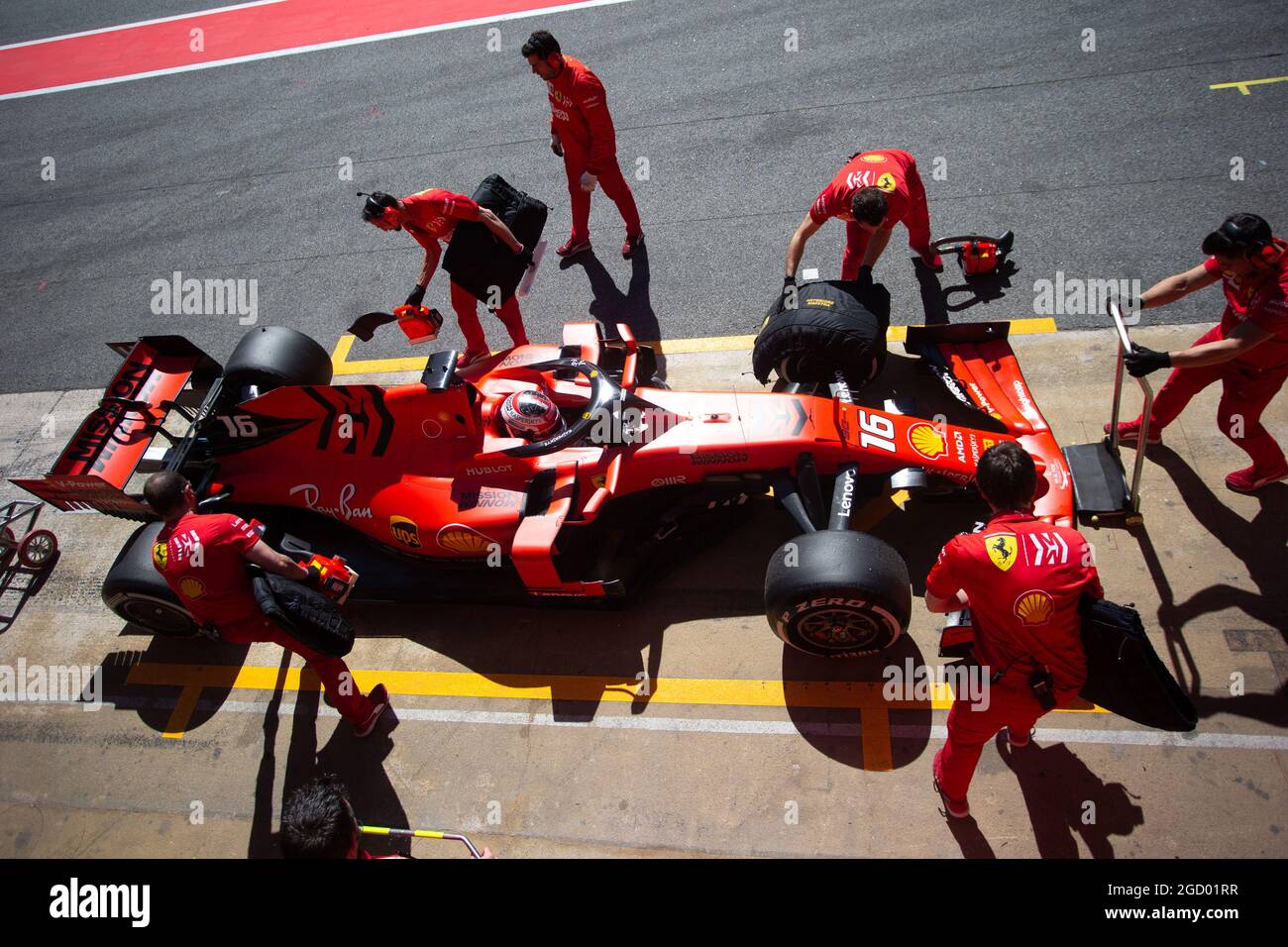 Charles Leclerc (MON) Ferrari SF90. Formula One In Season Testing, Day ...
