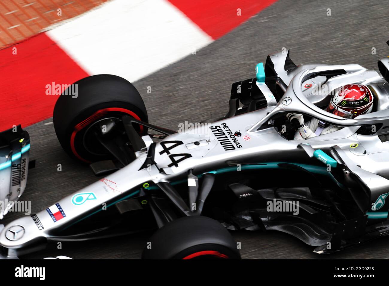 Lewis Hamilton (GBR) Mercedes AMG F1 W10. Monaco Grand Prix, Thursday ...