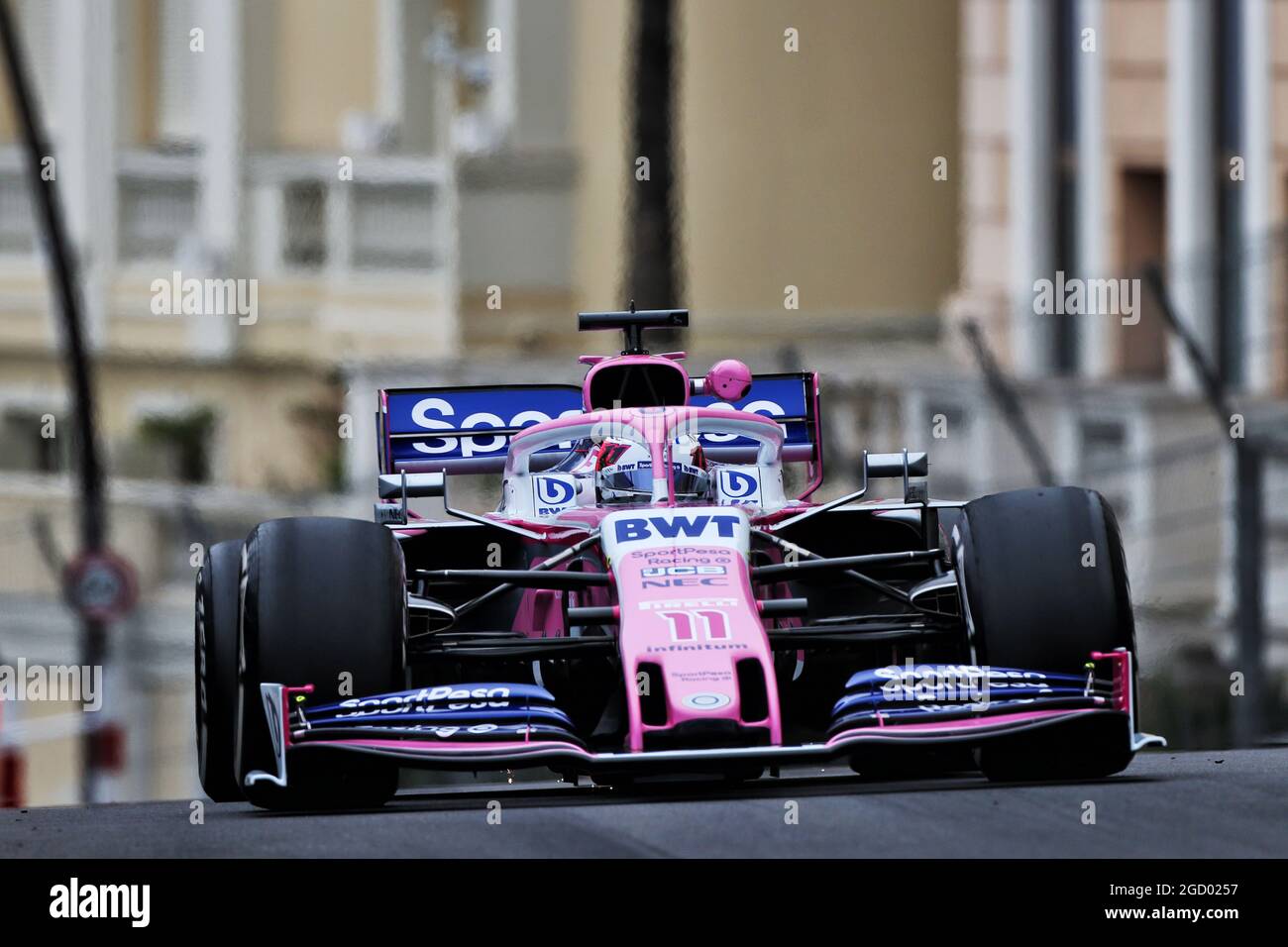 Sergio Perez (MEX) Racing Point F1 Team RP19. Monaco Grand Prix ...