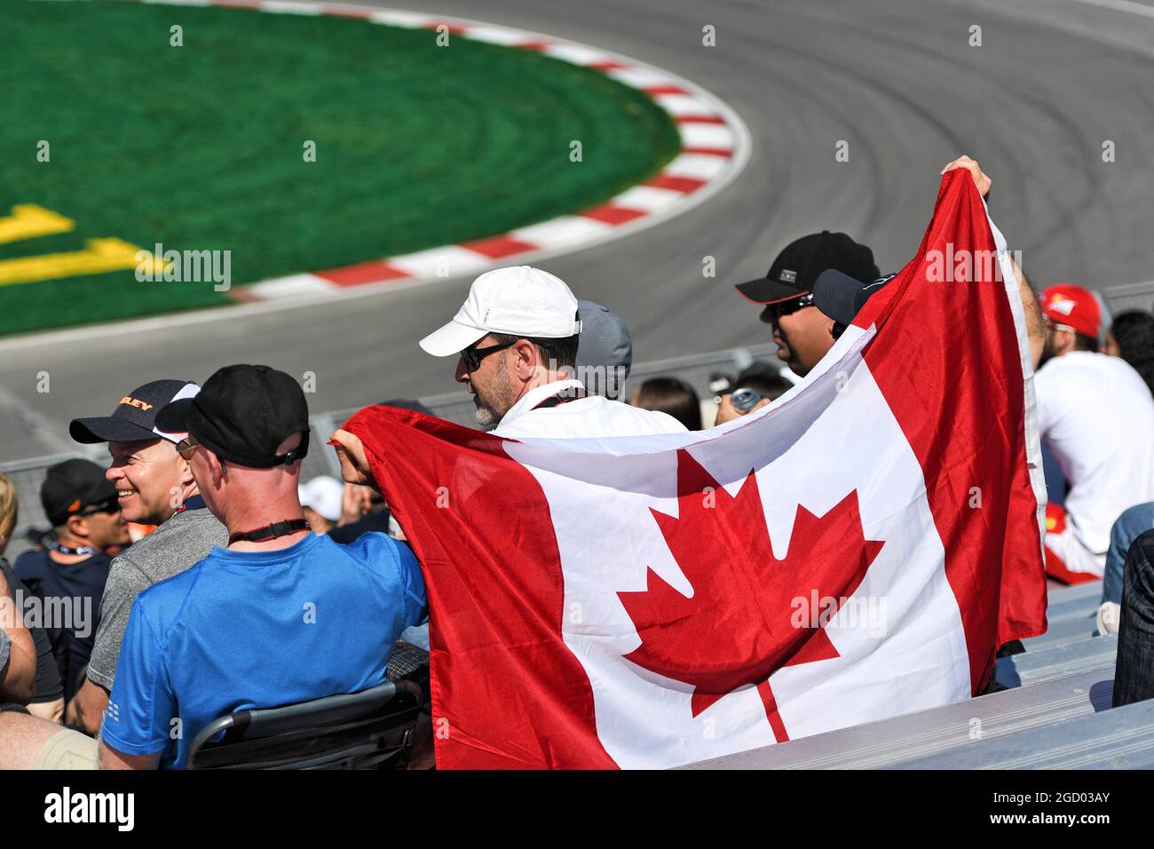 Fans in the grandstand. Canadian Grand Prix, Friday 7th June 2019 ...