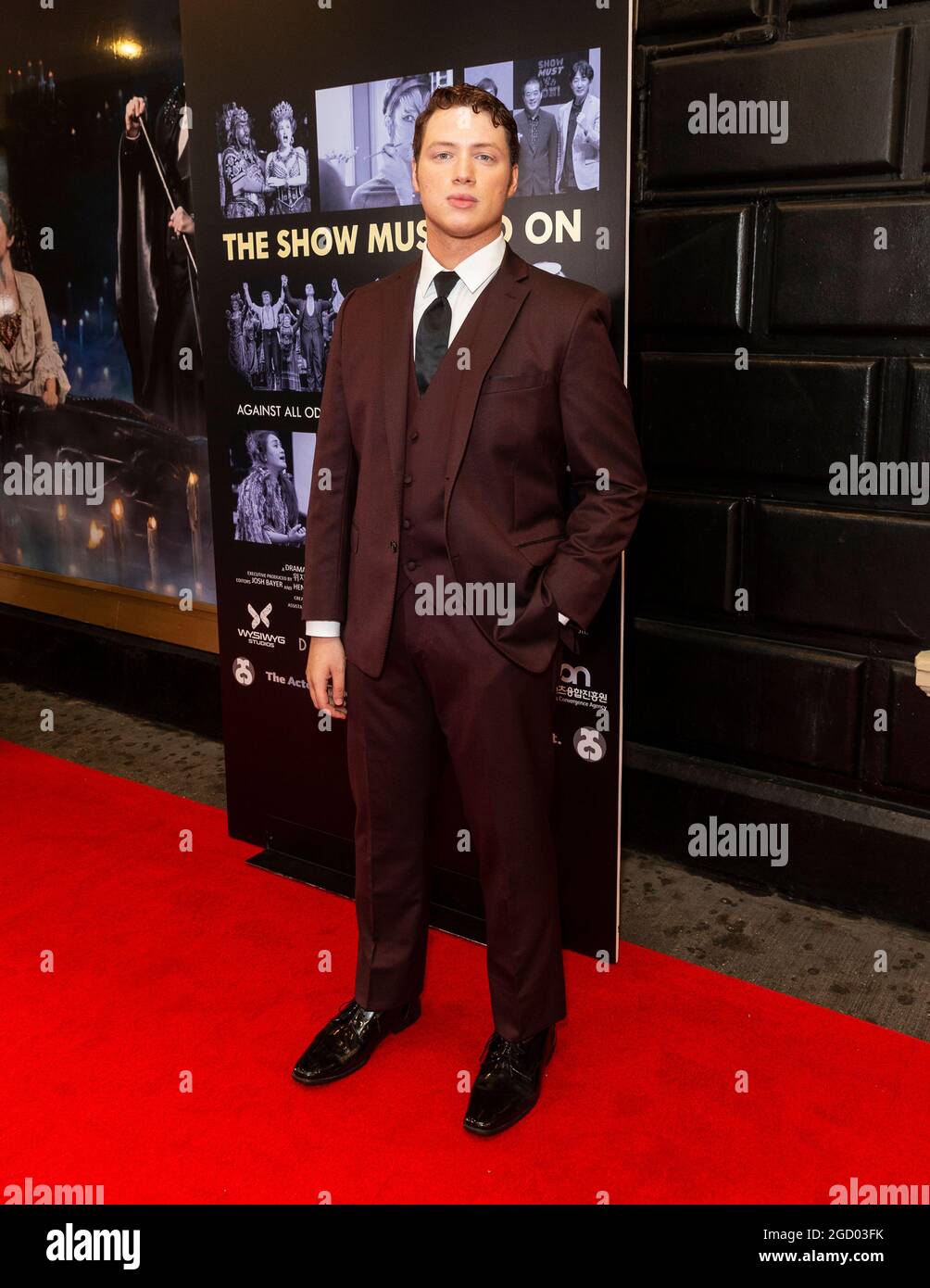 New York, NY - August 9, 2021: Eric Anthony Lopez attends premiere of documentary The Show Must ...