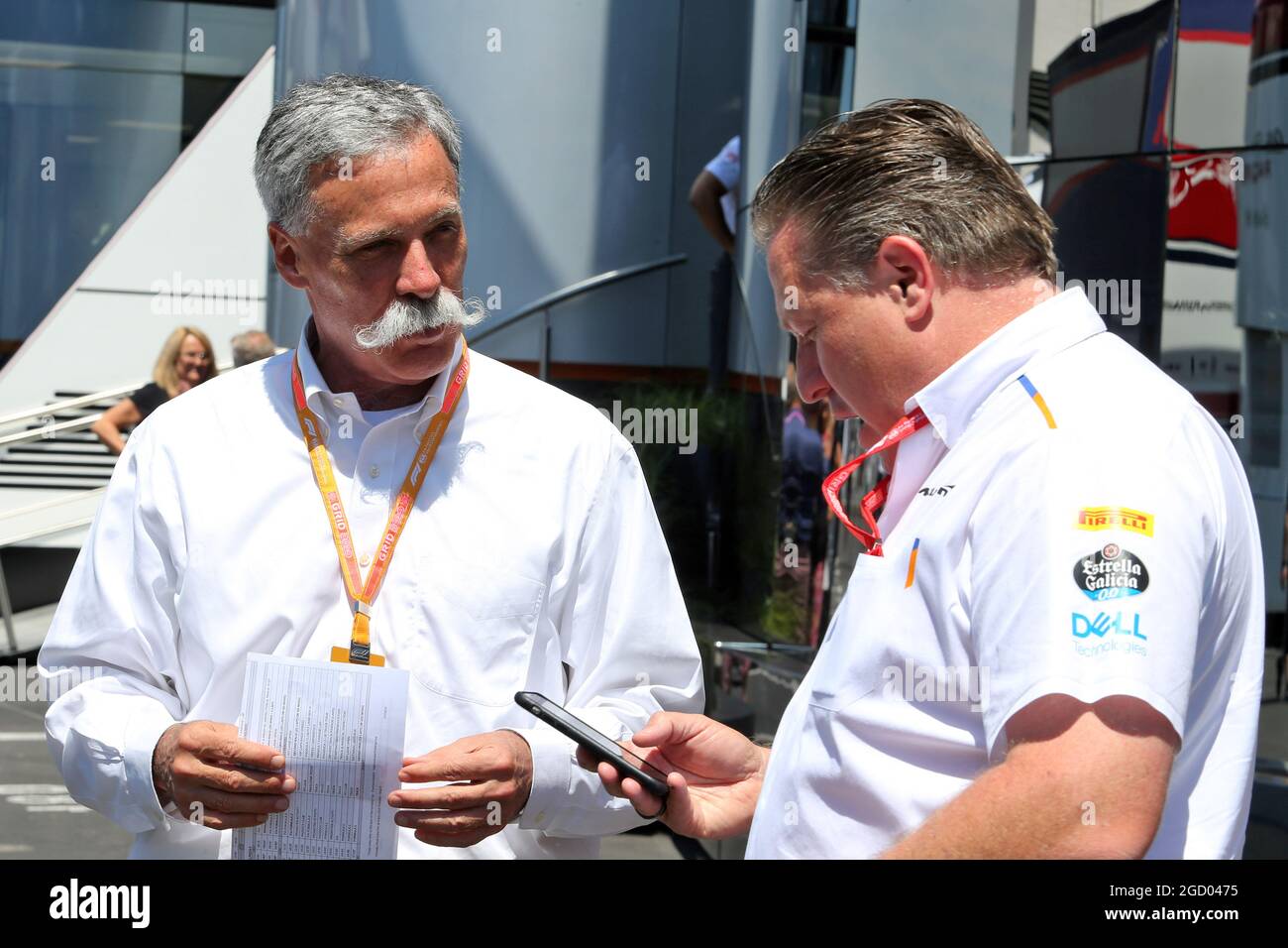 Formula one group chairman zak brown hi-res stock photography and ...