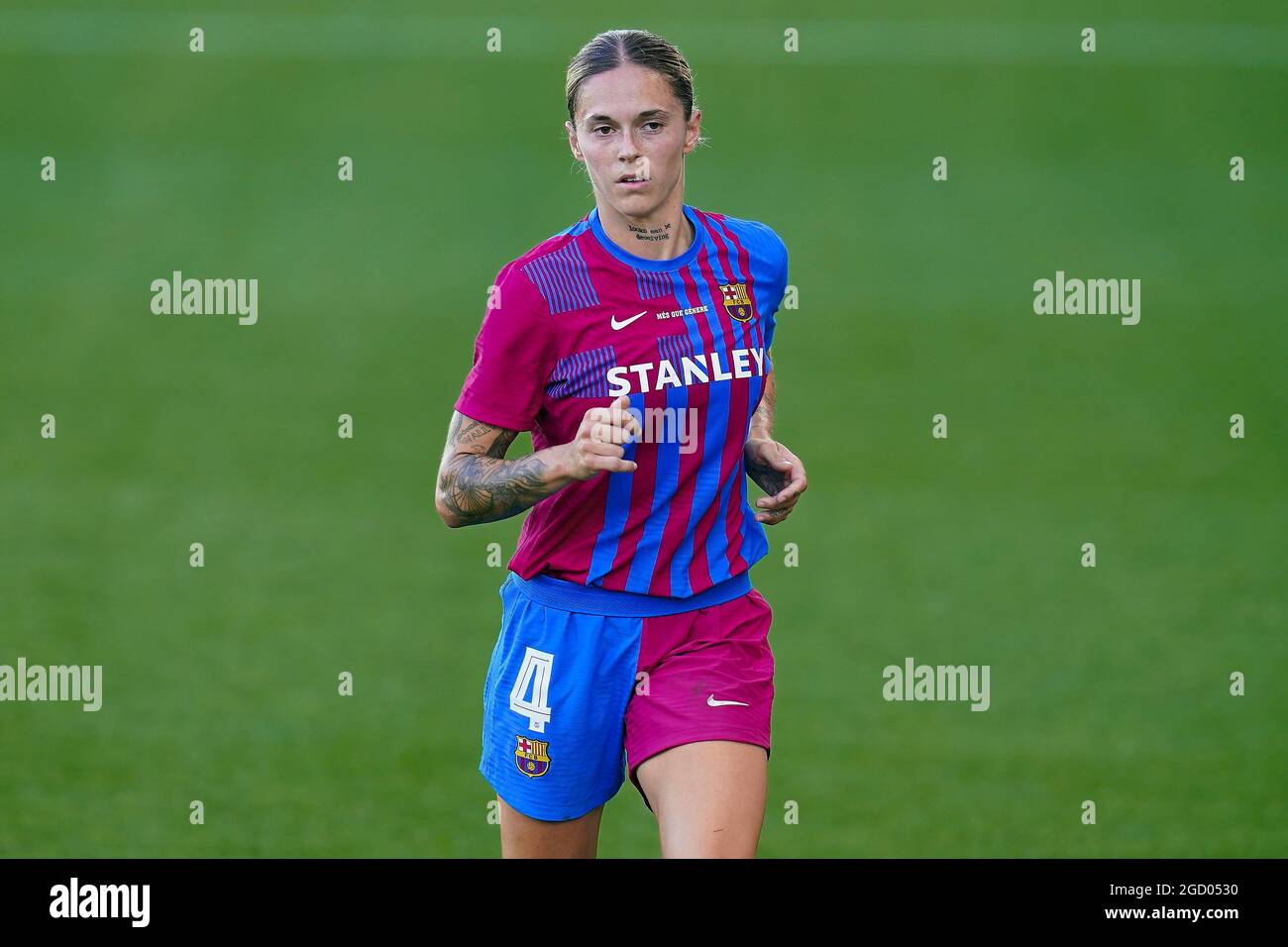 Mapy Leon of FC Barcelona during the Joan Gamper Trophy match between ...