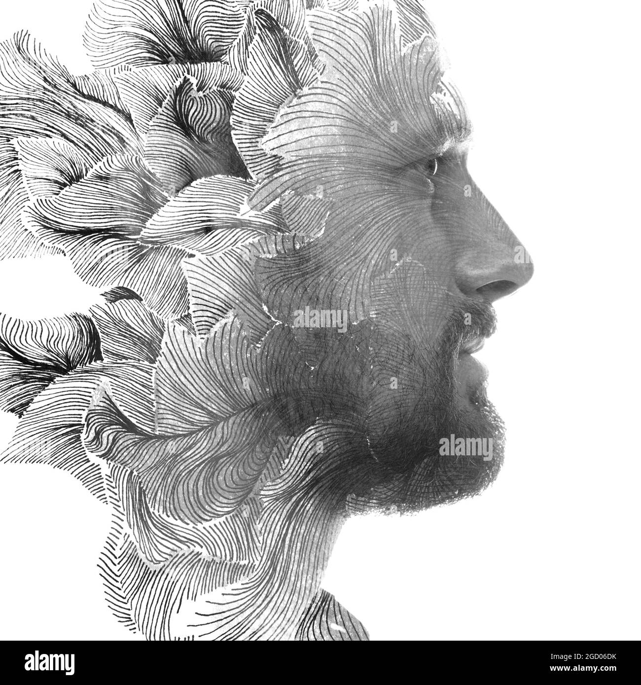 A mysterious portrait of a man Stock Photo - Alamy A mysterious portrait of a man Stock Photo - Alamy