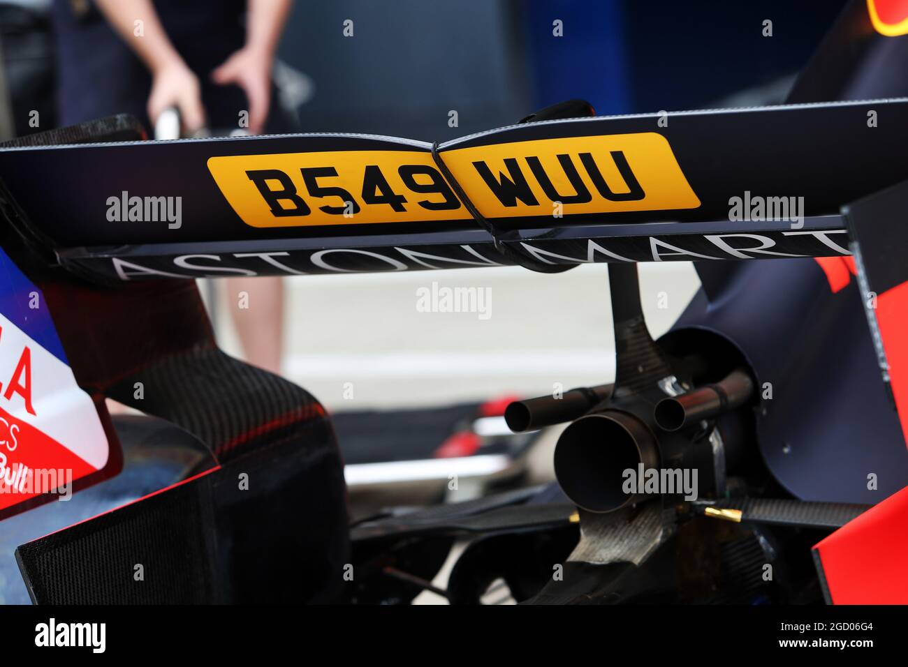 Red Bull Racing RB15 - 007 James Bond branding. British Grand Prix ...