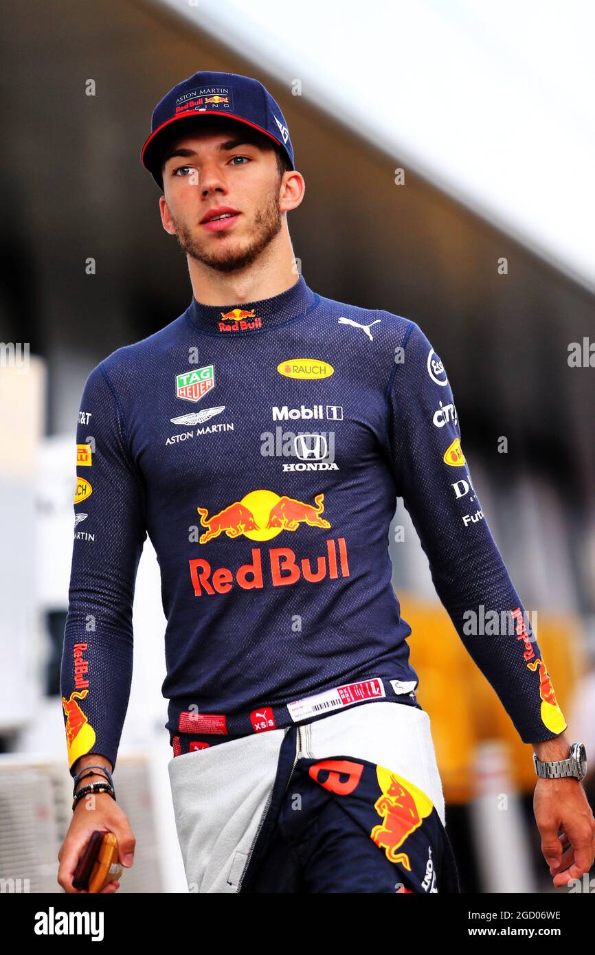 Pierre Gasly (FRA) Red Bull Racing. British Grand Prix, Friday 12th ...