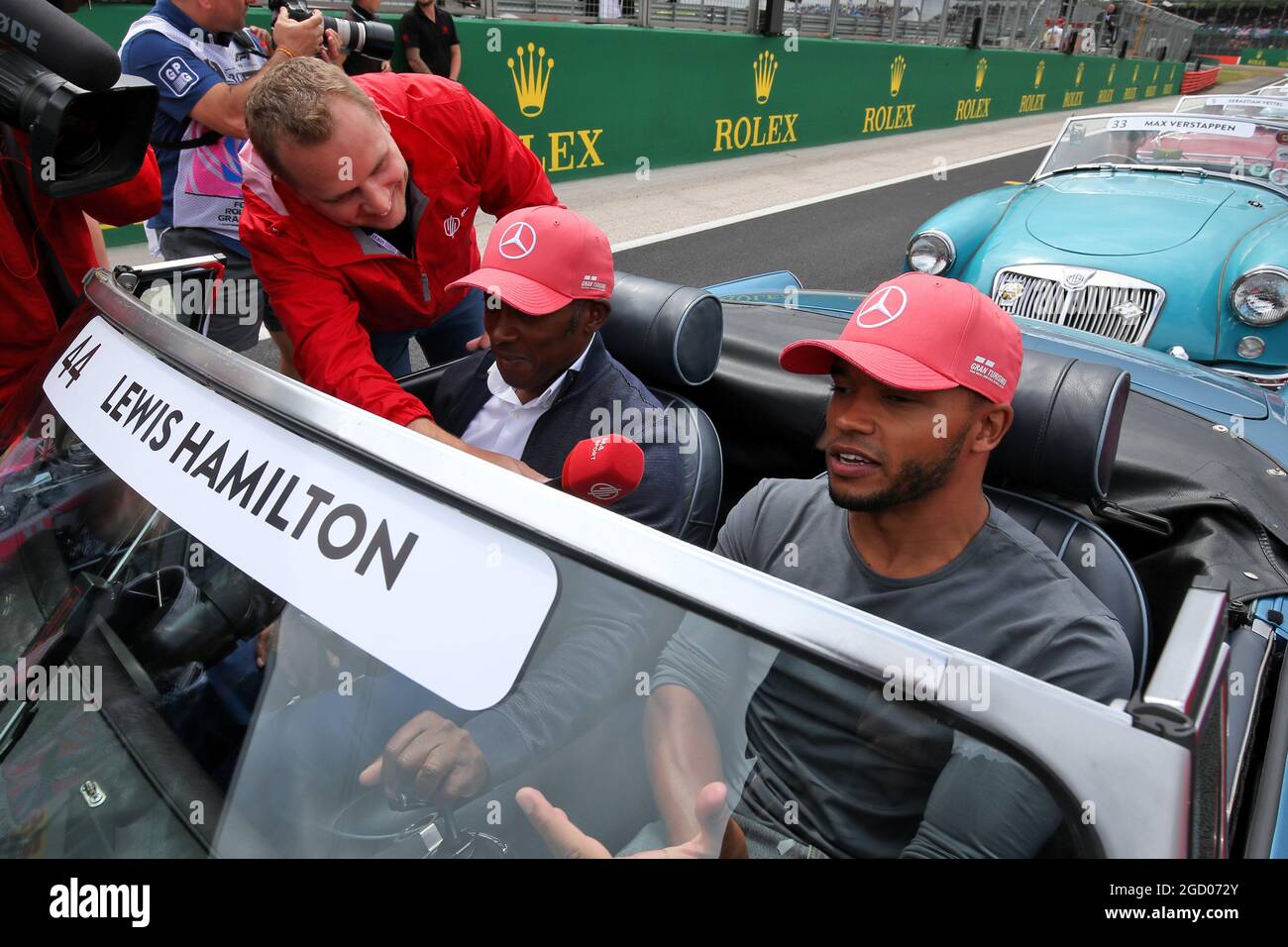 His son nicolas hamilton hi-res stock photography and images - Alamy