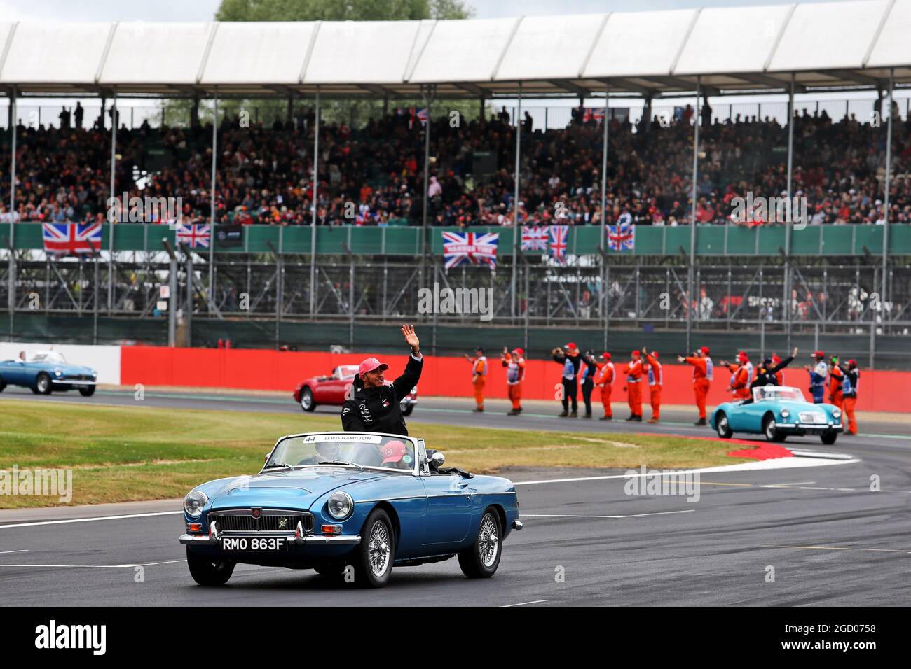 Mercedes amg f1 father anthony hamilton hi-res stock photography and ...