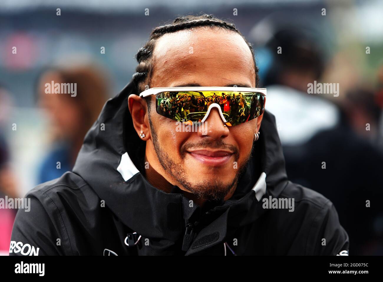 2019 lewis hamilton silverstone hi-res stock photography and images - Alamy