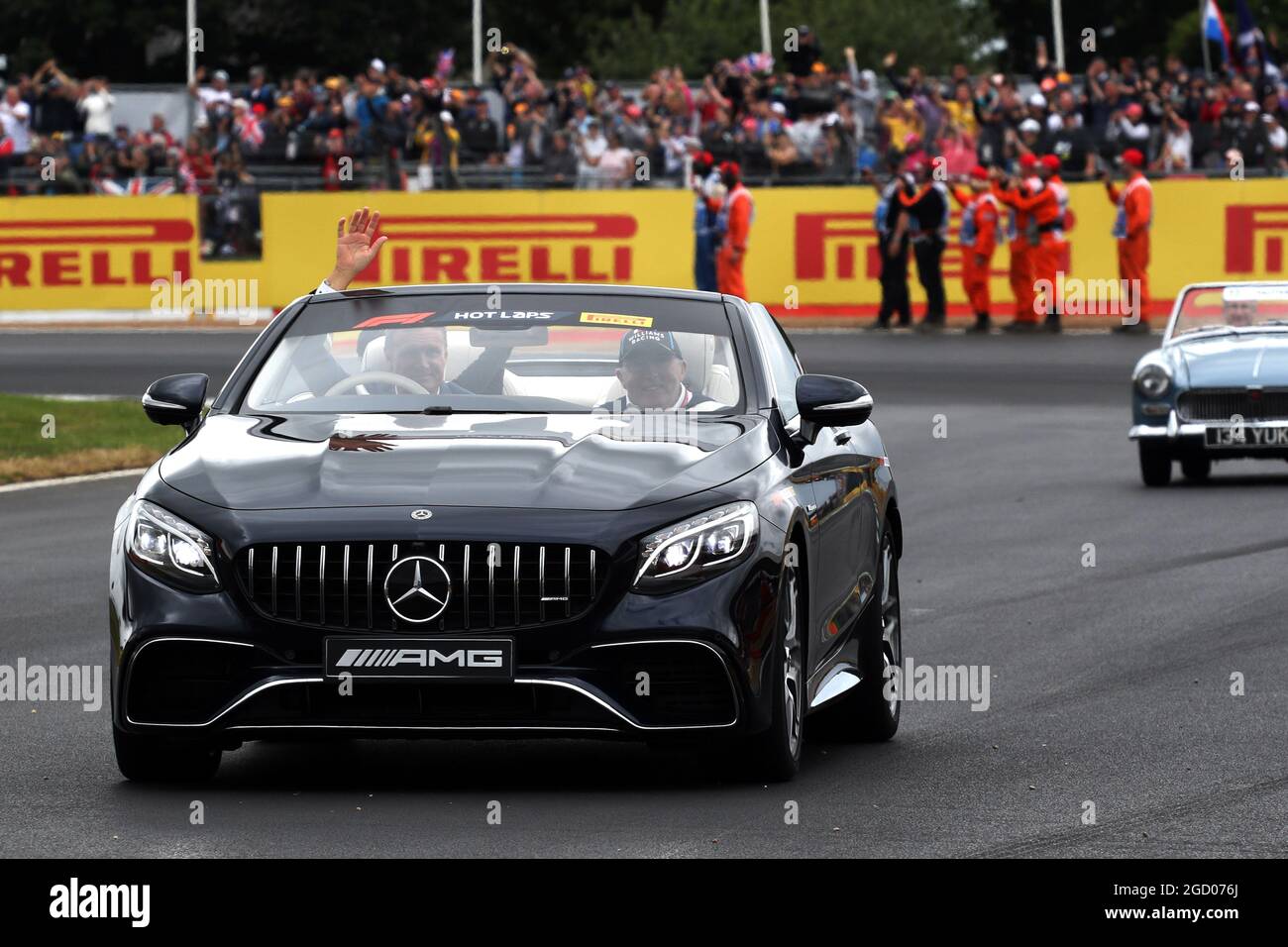 Channel 4 f1 commentator on drivers parade hi-res stock photography and ...