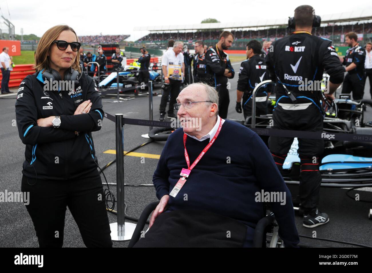 Williams racing deputy team principal frank williams hi-res stock ...