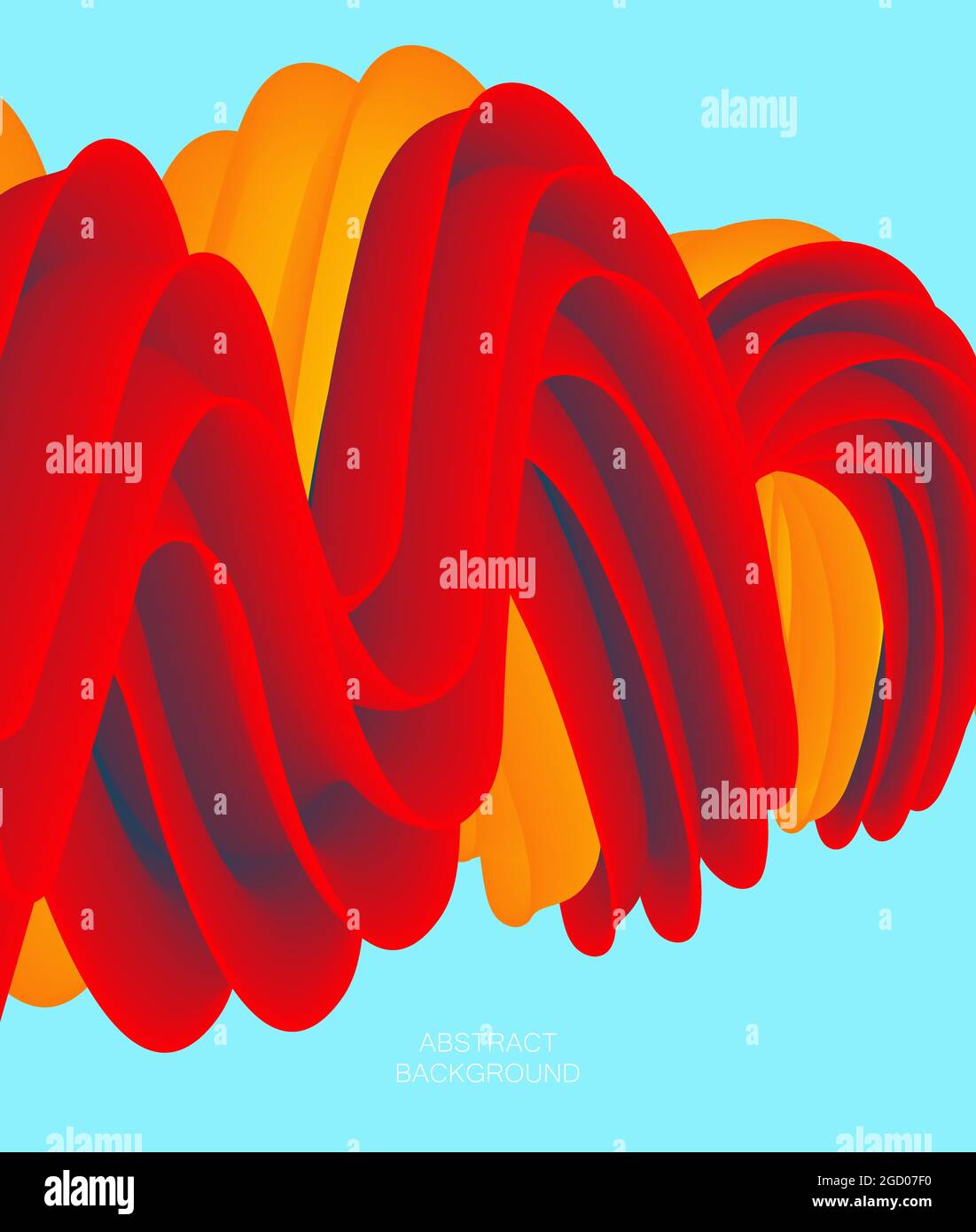 Modern colorful flow poster. Liquid shape in colorful background Stock ...