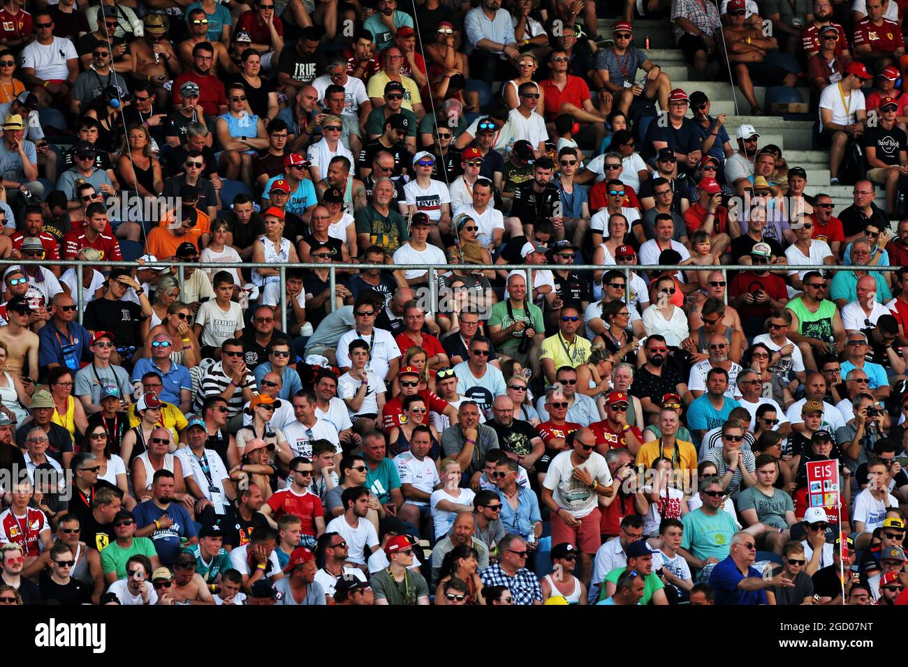 Formula one fans at the hockenheim circuit hi-res stock photography and ...