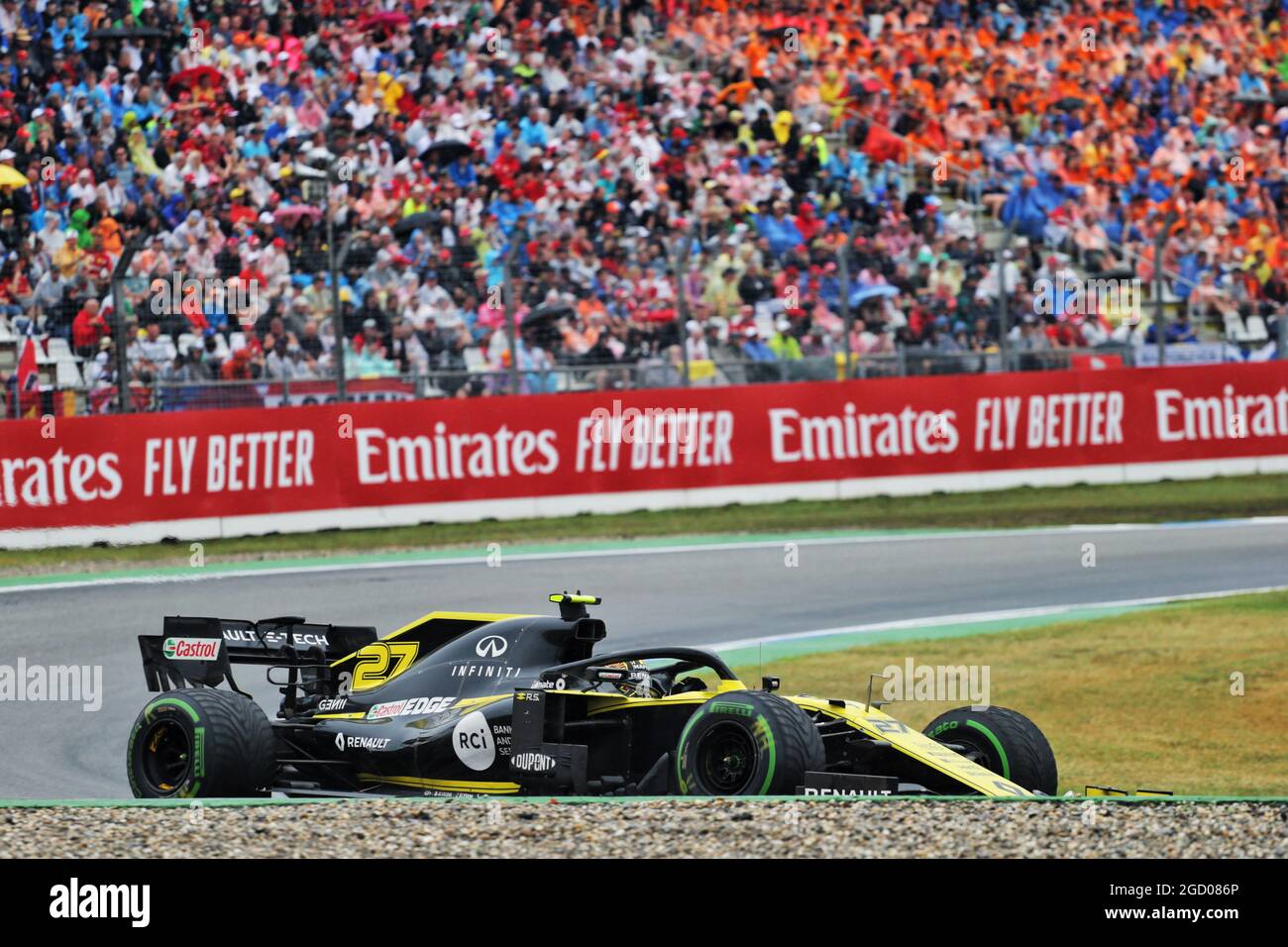 Nico Hulkenberg (GER) Renault F1 Team RS19. German Grand Prix, Sunday ...