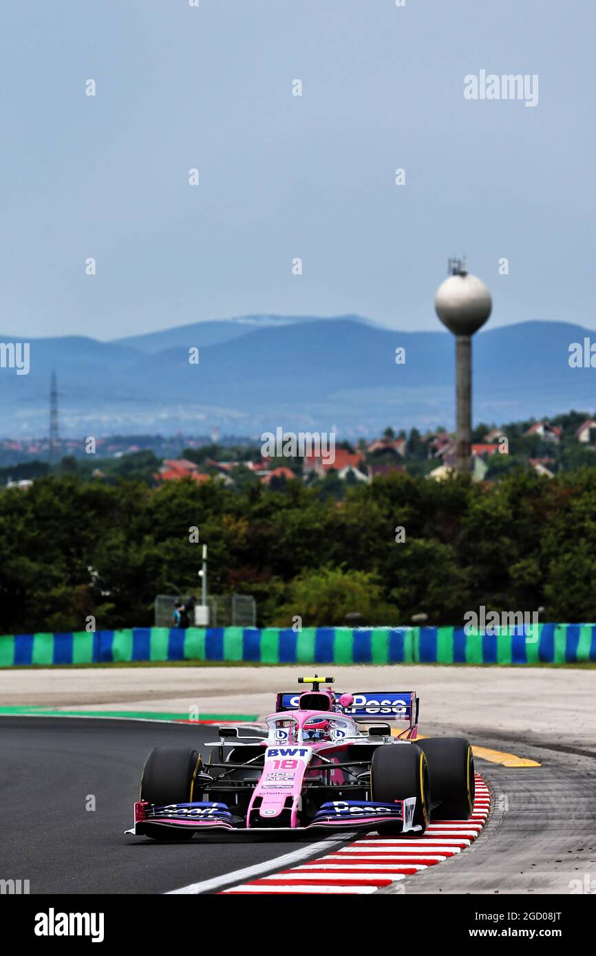 Racing point f1 team rp19 lance stroll hi-res stock photography and ...