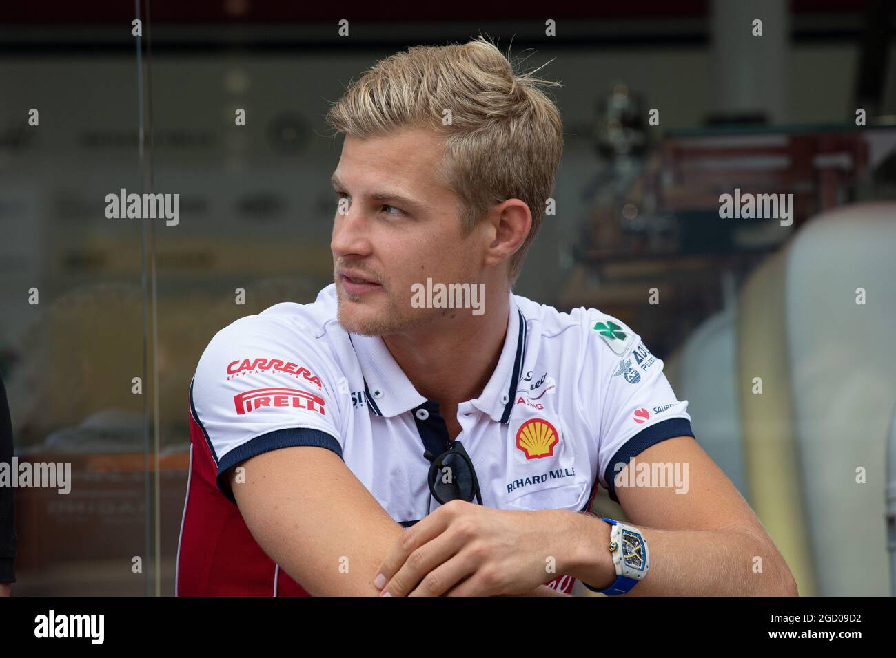 Marcus Ericsson (SWE) Alfa Romeo Racing Third Driver. Belgian Grand ...