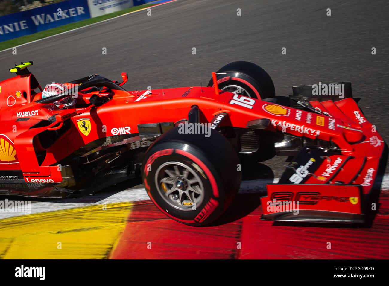 Charles Leclerc (MON) Ferrari SF90. Belgian Grand Prix, Friday 30th ...