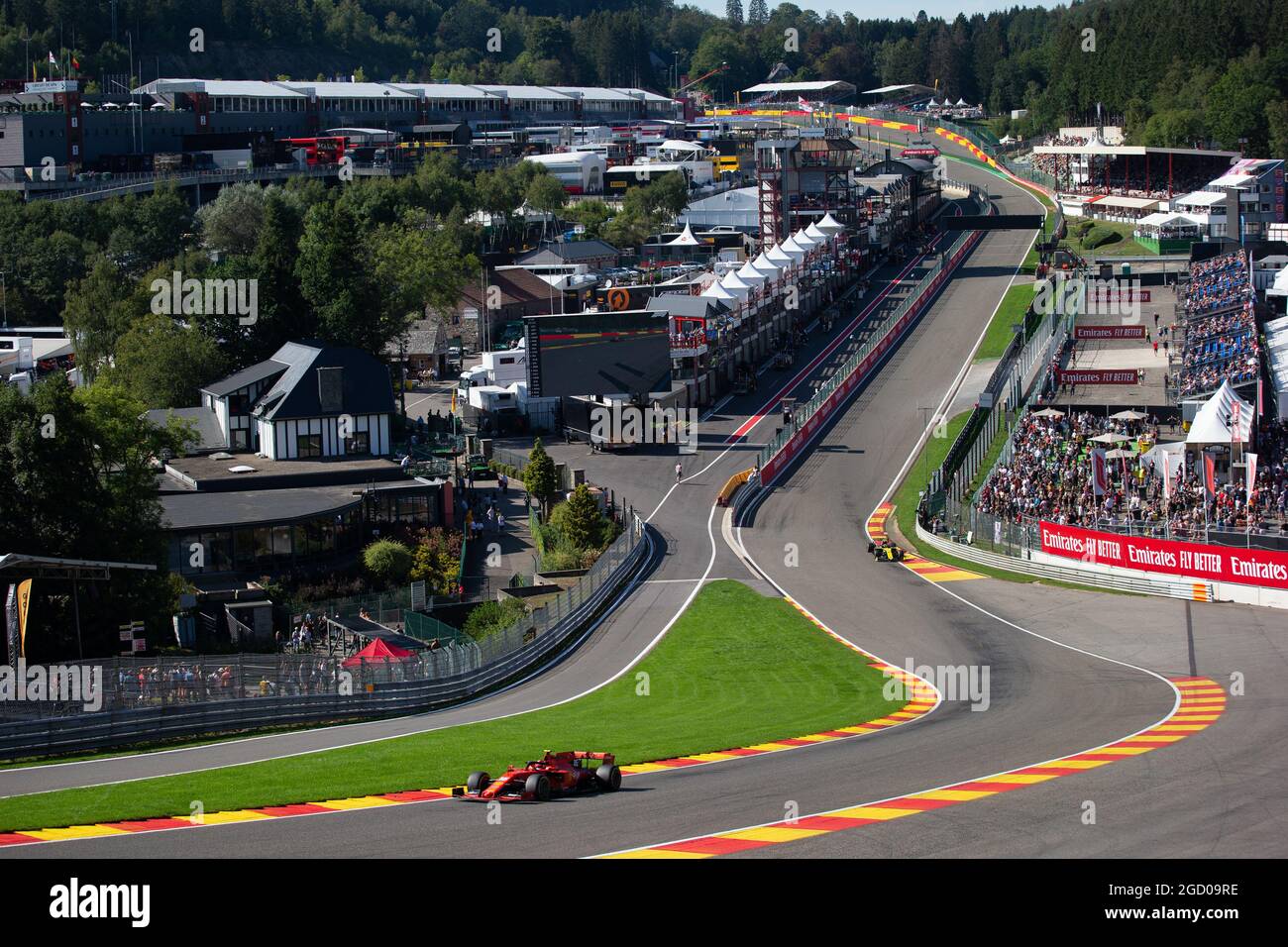 Charles Leclerc (MON) Ferrari SF90. Belgian Grand Prix, Friday 30th ...