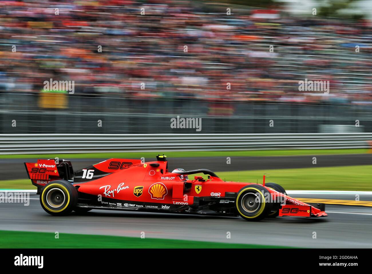 Charles Leclerc (MON) Ferrari SF90. Italian Grand Prix, Friday 6th ...