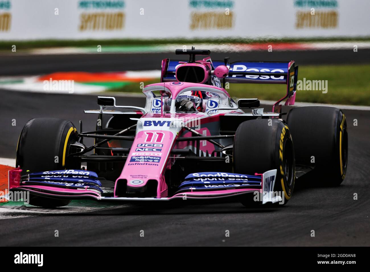 Sergio Perez (MEX) Racing Point F1 Team RP19. Italian Grand Prix ...