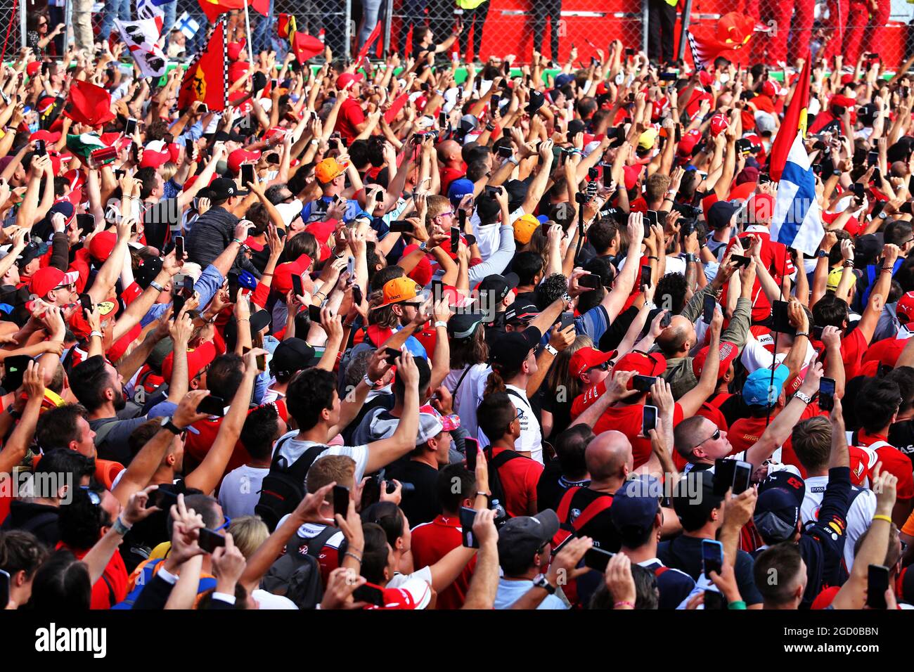 2019 italian gp f1 podium hi-res stock photography and images - Alamy