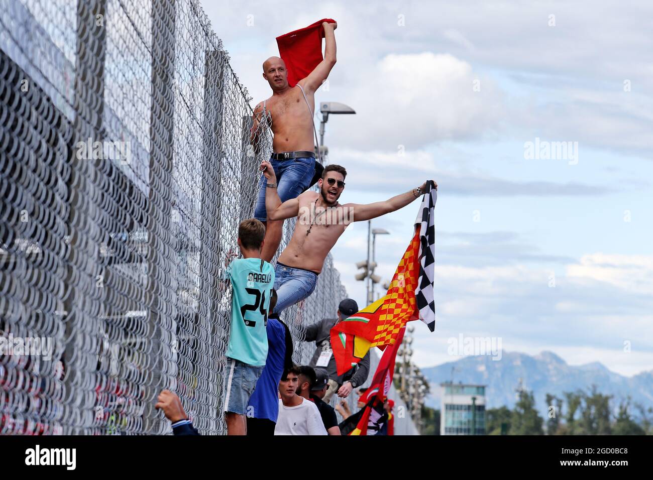 2019 italian gp f1 podium hi-res stock photography and images - Alamy