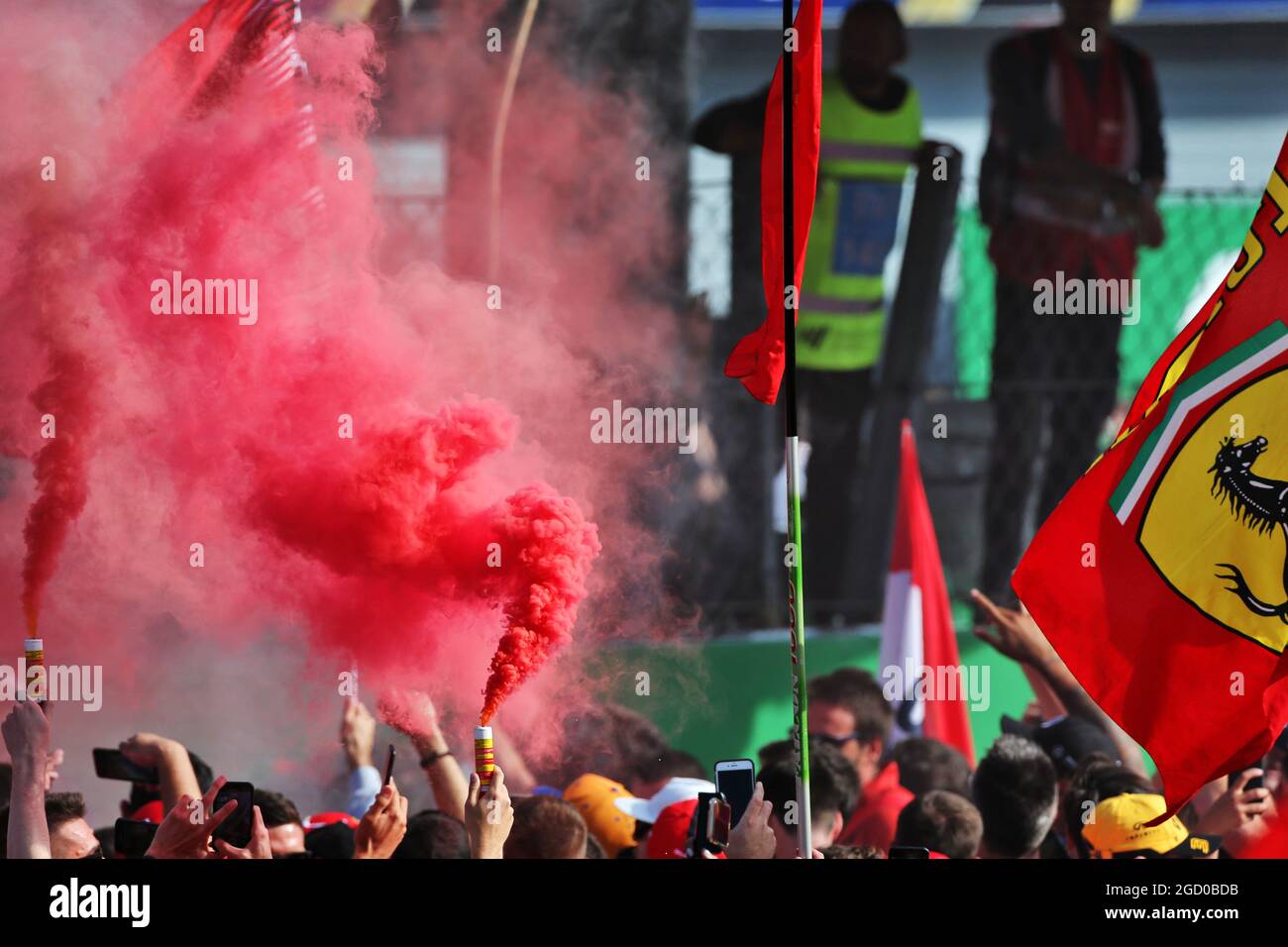 2019 italian gp f1 podium hi-res stock photography and images - Alamy