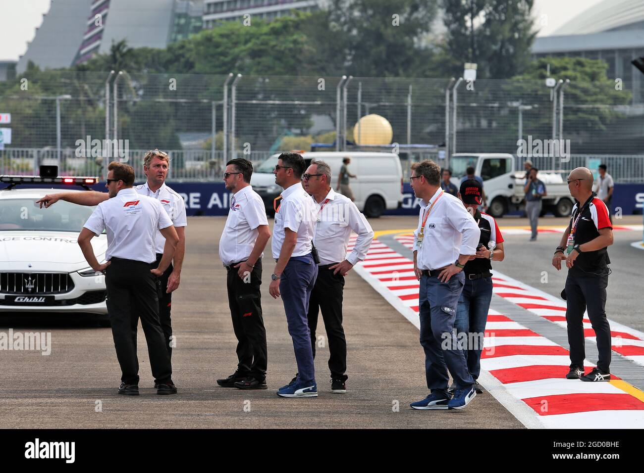 Fia race director walks circuit hi-res stock photography and images - Alamy